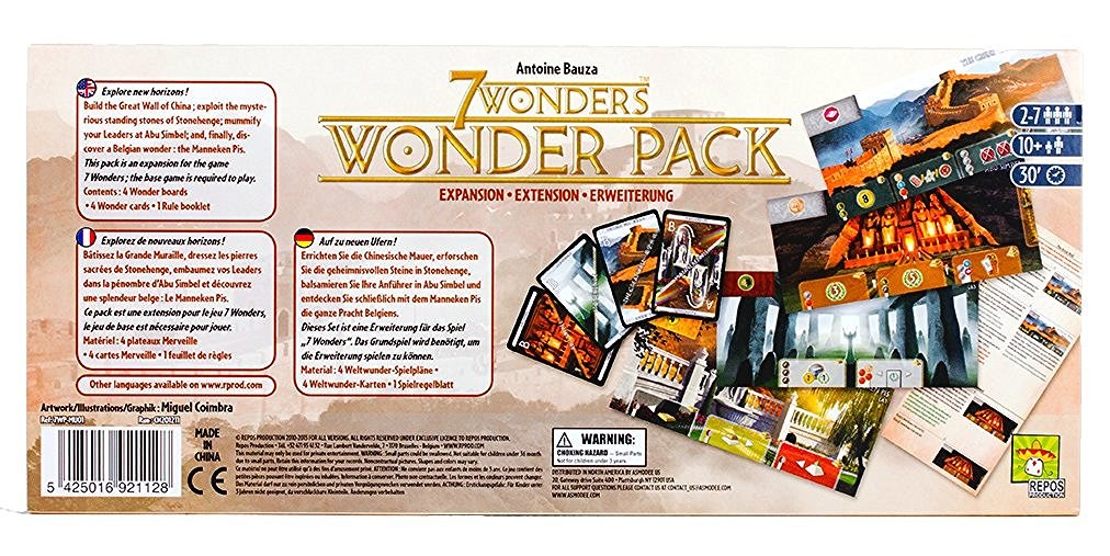 7 wonders extension wonder pack | Nature & Découvertes