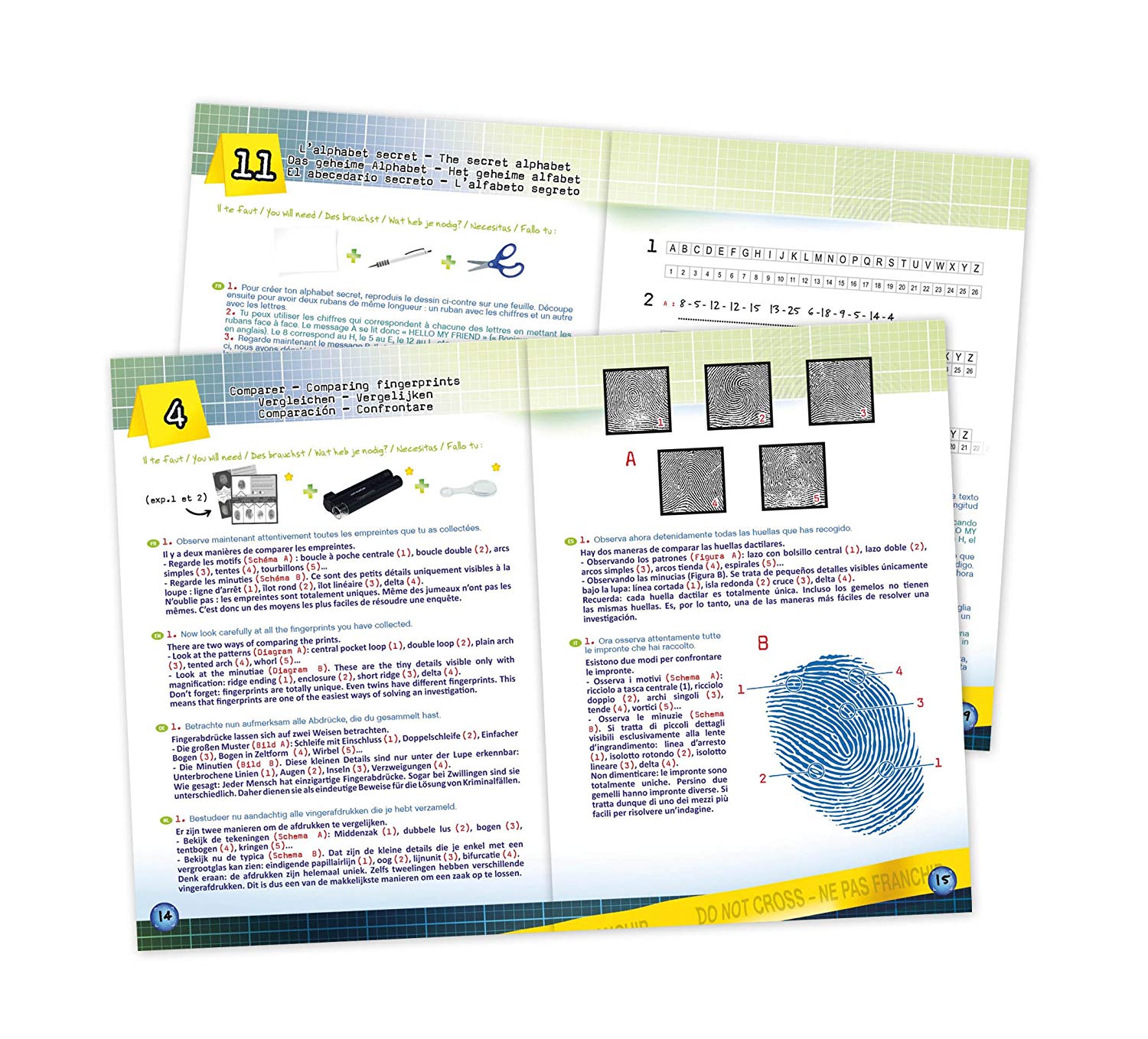 Les empreintes digitales | Nature & Découvertes