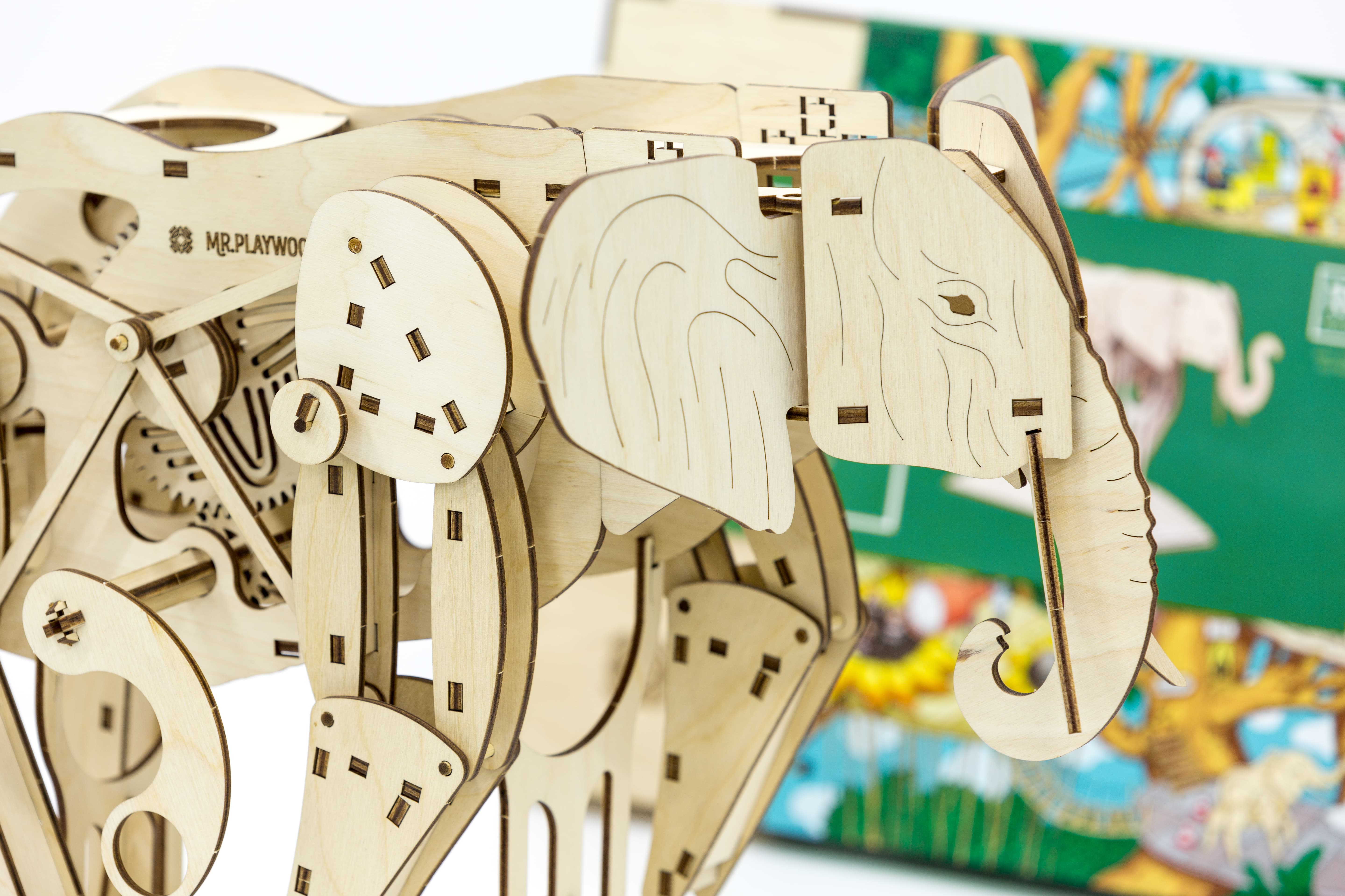 Puzzle 3d elephant | Nature & Découvertes