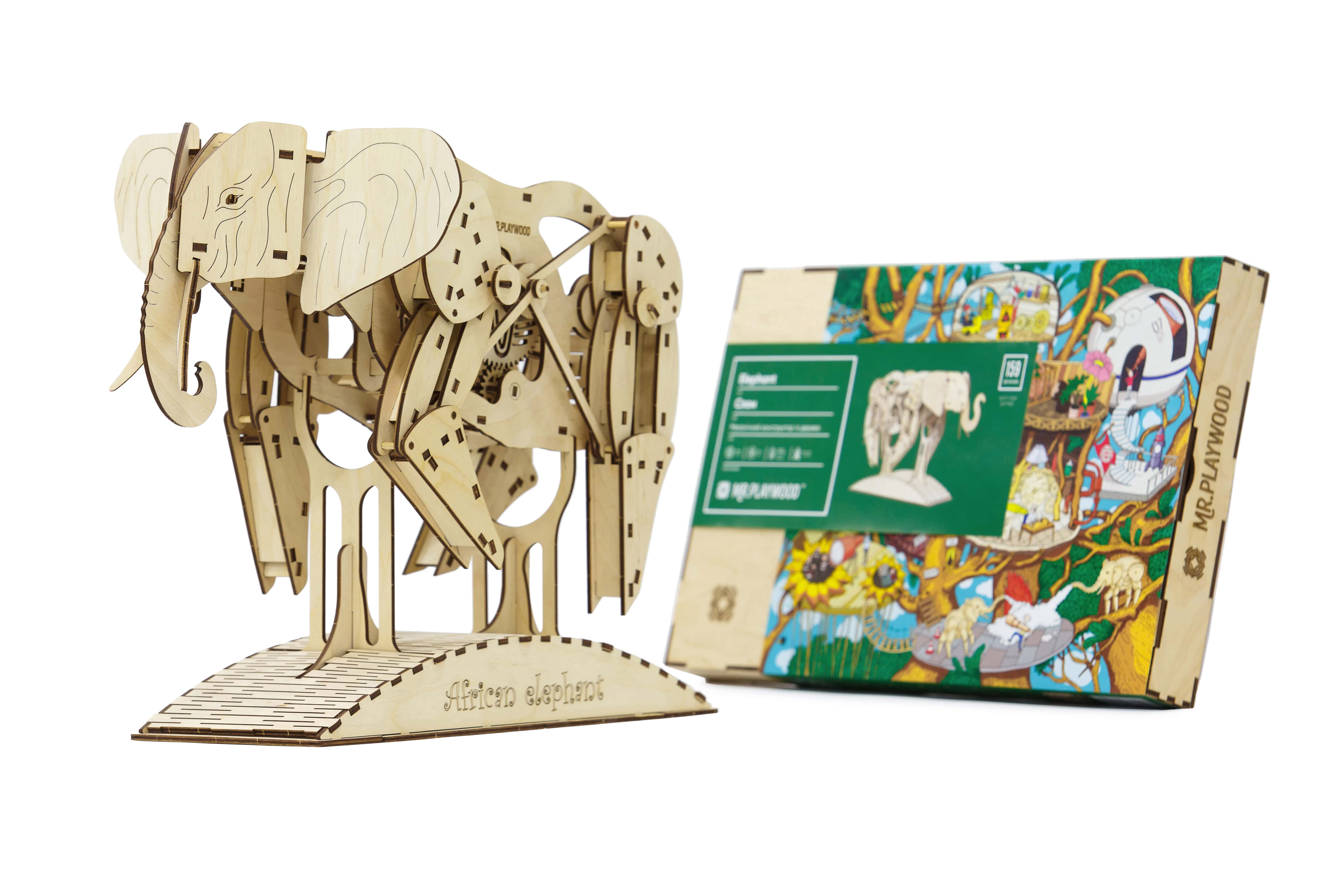 Puzzle 3d elephant | Nature & Découvertes